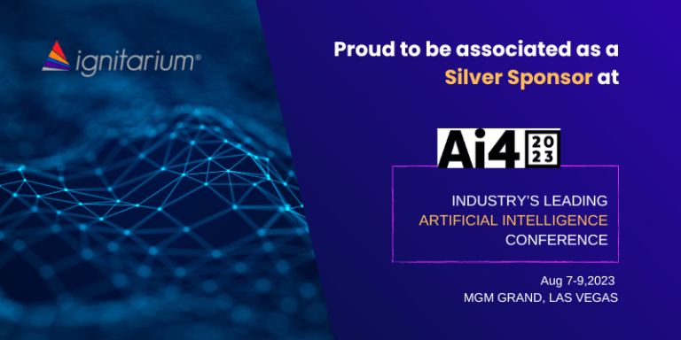 Ignitarium Silver Sponsor At Ai4 2023