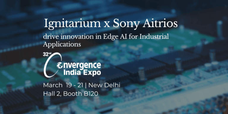 Ignitarium Collaborates with Sony to drive innovation in Edge AI for ...