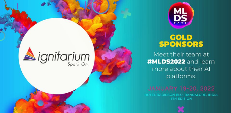 Ignitarium is a Gold Sponsor at Machine Learning Developers Summit 2022 | ignitarium.com